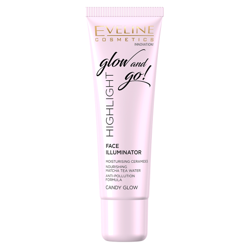 Eveline Cosmetics хайлайтер Glow and Go Highlighter, 01 Candy