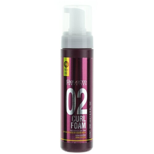 Salerm Cosmetics Пена Pro Line Curl Foam, 200 мл