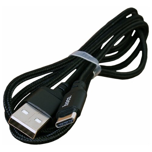 Кабель USB HOCO X14 Times speed, USB - Type-C, 3А, 1м, черный