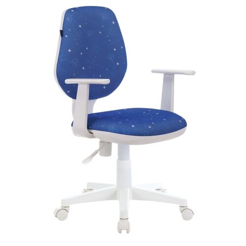 Компьютерное кресло Brabix Fancy MG-201W Cosmos детское, обивка: текстиль, цвет: синий