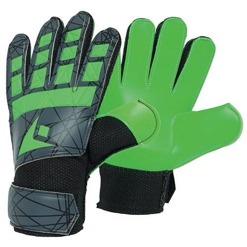 Вратарские перчатки macron, размер 8, зеленый, черный