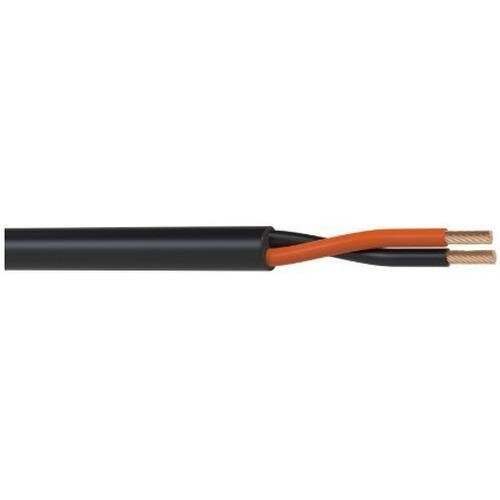 Кабель акустический Wize [WSC12200FL] 200 м, 12 AWG FRNC/LSZH, 4 мм2, диаметр 12мм, медь 56 x 0,30мм, черный, бухта