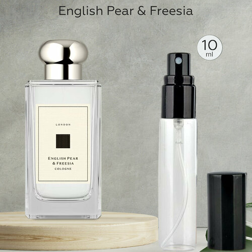 Gratus Parfum English Pear Freesia духи женские масляные 10 мл (спрей) + подарок