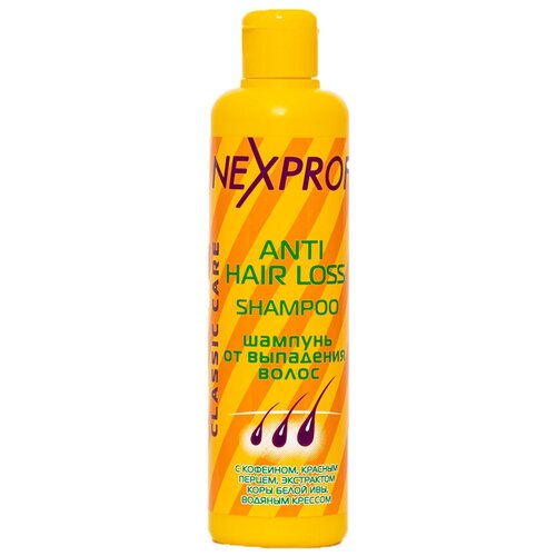 NEXPROF шампунь Classic Care Anti Hair Loss против выпадения волос, 250 мл