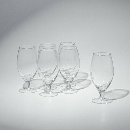 Неман Набор бокалов для вина White wine glass set, стеклянный, 230 мл, 6 шт