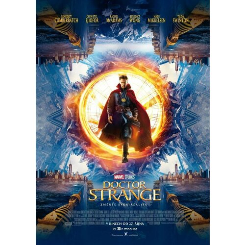 Плакат, постер на бумаге Доктор Стрэндж (Doctor Strange, 2016г). Размер 30 х 42 см