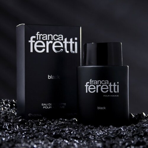 Elite Creations Туалетная вода мужская Franca Feretti Black, 100 мл