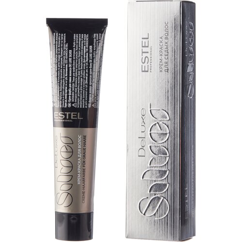 ESTEL De Luxe Silver крем-краска для седых волос, 10/0 светлый блондин, 60 мл