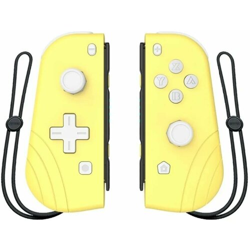 Joy - Con Геймпады с вибрацией беспроводные для Switch Nintendo 2 контроллера желтый