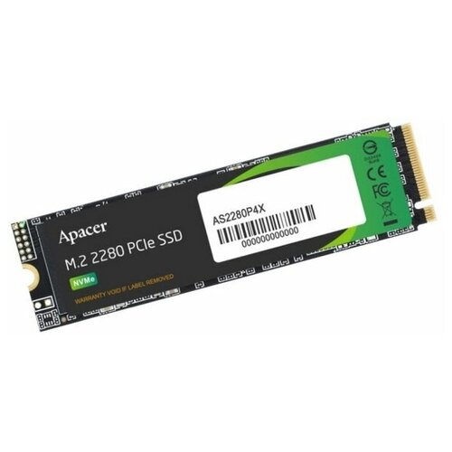 Жесткий диск SSD M.2 2280 1TB Apacer AS2280P4 Client (AP1TBAS2280P4X-1)