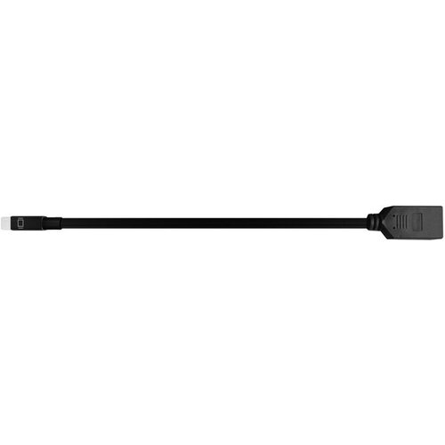 Bion Переходник с кабелем Display Port - mini Display Port, DP20F/mDP20M, длина кабеля 15см, черный [BXP-A-DP-mDP]