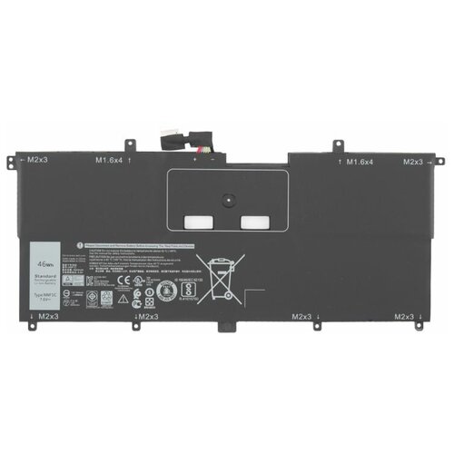Аккумулятор (батарея) для ноутбука Dell XPS 13-9365 (NNF1C 7,6V 5940 mAh)