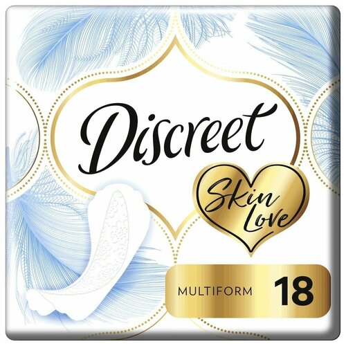 Прокладки Discreet Skin Love Multiform ежедневные 18шт