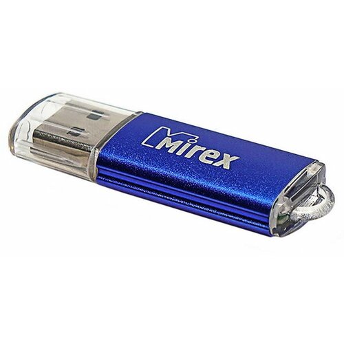 Флешка UNIT AQUA, 4 Гб, USB2.0, чт до 25 Мб/с, зап до 15 Мб/с, синяя