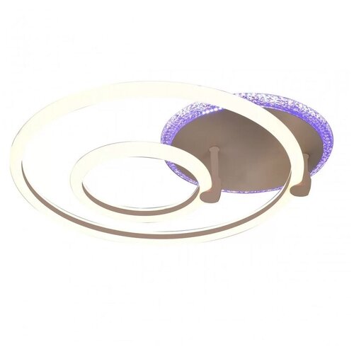 Люстра потолочная светодиодная светильник LED с пультом68W цветная подсветка базыPLC-7034-400