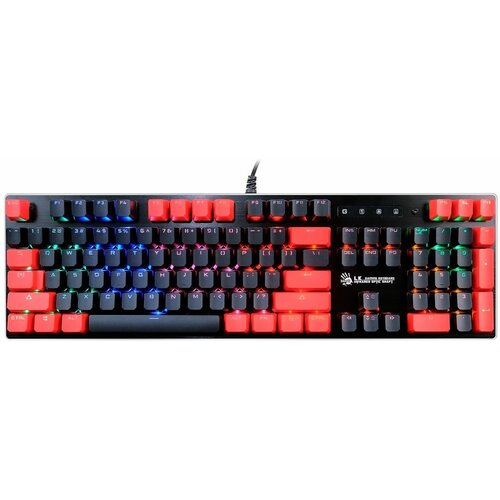Игровая клавиатура A4Tech B820N Black Red