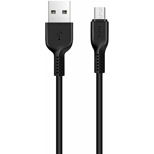 Набор из 3 штук Кабель USB 2.0 Hoco X13, AM/microBM, черный, 1 м