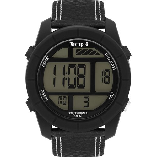 Наручные часы Нестеров H2578A38-0EA, белый, черный