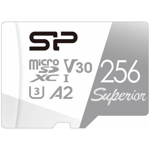 Карта памяти Silicon Power Superior SP256GBSTXDA2V20, microSDXC, 256GB