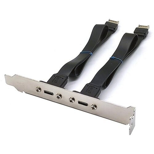 Планка портов 2 x USB Type-C, USB3.2 Gen2 Type-E | ORIENT C088E