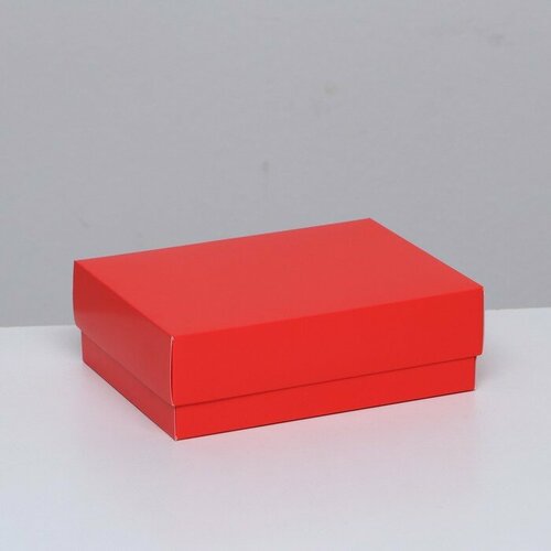 Коробка складная, красная, 16,5 х 12,5 х 5,2 см