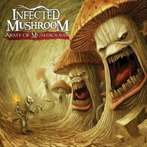 Плакат, постер на бумаге Infected Mushroom/Инфектед Машрум. Размер 60 х 84 см