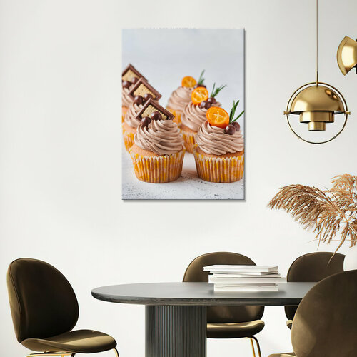 Картина/Картина на холсте для интерьера/Картина на стену/Картина для кухни/ - Кексы2 20х30