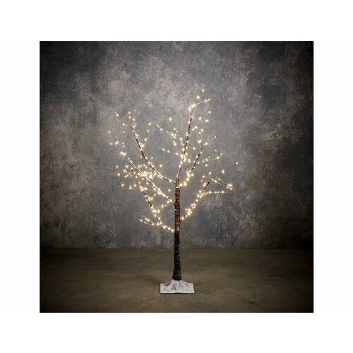 Декоративное светящееся дерево ларбо, 300 белых LED-огней, 120 см, Edelman 1086826