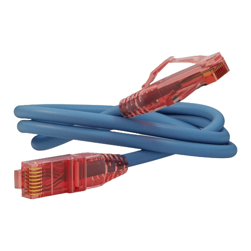 Патч-корд Hyperline PC-LPM-UTP-RJ45-RJ45-C5e-1M-LSZH, 1 м, 1 шт., синий