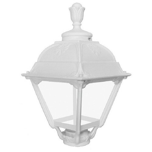 Fumagalli Уличный светильник Cefa U23.000.000.WXF1R, E27, 60 Вт, цвет арматуры: белый, цвет плафона бесцветный
