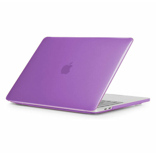 Чехол для Apple MacBook Pro 16 2019 А2141, Nova Store, пластик, фиолетовая глянцевая