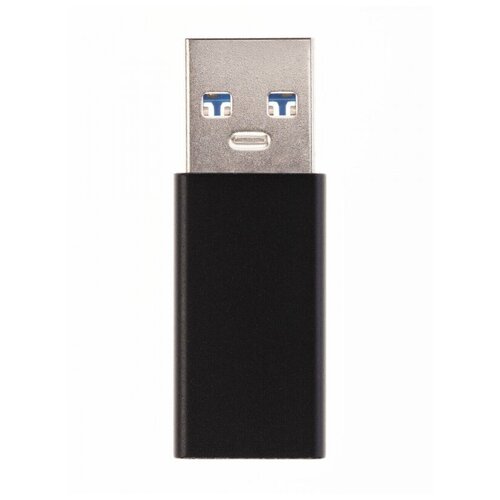 Адаптер Aopen/qust USB3.0 TypeC (F) --->USB3.0 (M) ACA436M