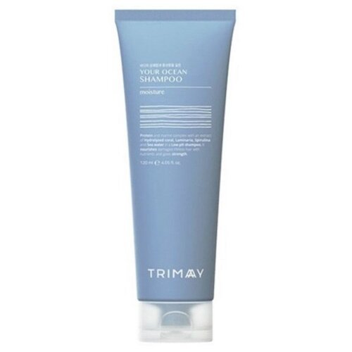 Бессульфатный протеиновый шампунь для сухих волос Trimay Your Ocean Shampoo Moisture (Protein) 120ml