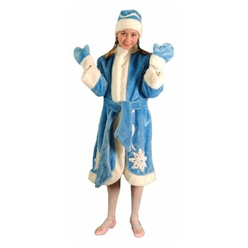Карнавальный костюм "Снегурочки", 5-7 лет, Бока