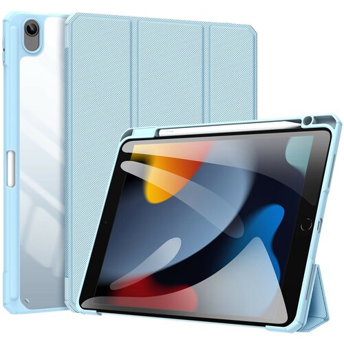 Чехол-книжка Dux Ducis Toby Series для iPad 10,2" (2022) голубой