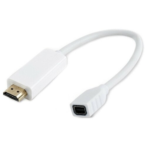 Аксессуар Gembird Cablexpert miniDisplayPort - HDMI White A-mDPF-HDMIM-001-W