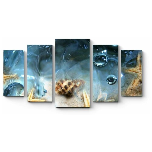 Модульная картина Морские обитатели150x83