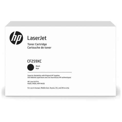 HP картридж оригинальный HP CF259XC/CF259XH черный повышенной емкости, контрактный 10K