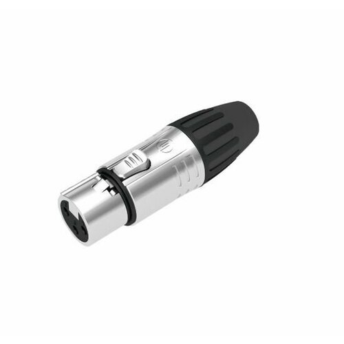 Seetronic SCMF3 Кабельный разъём XLR "мама", 3-контактный. Хромированный корпус