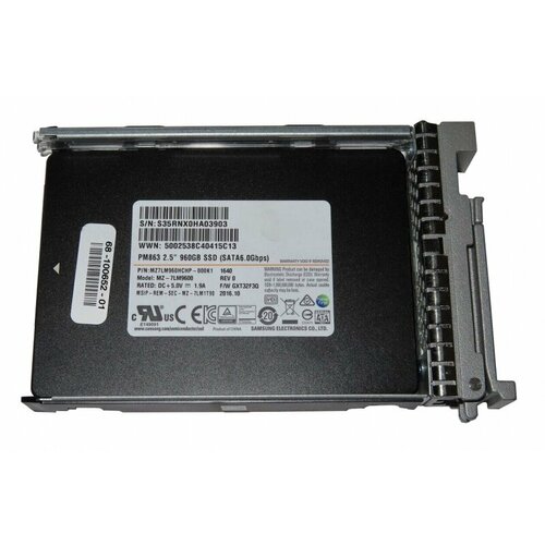 Жесткий диск Cisco MZ7LM960HCHP-000K1 960Gb SATAIII 2,5" SSD
