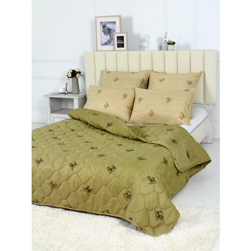 Одеяло "Овечья шерсть" облегченное, 2-х спальное, в полиэстере, плотность 150 г/м2