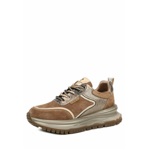 Кроссовки Pierre Cardin, полнота G, размер 36, коричневый