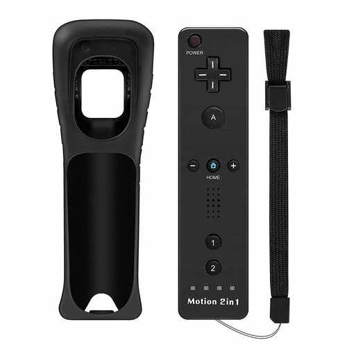 Геймпад пульт Wii Remote Plus + Чехол черный