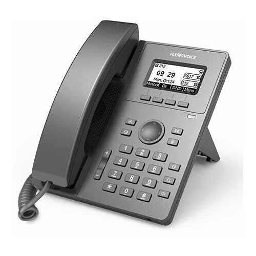 Телефон IP Flyingvoice P10P черный