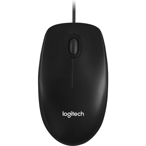 Мышь Logitech M100 черный оптическая (1000dpi) USB (2but)