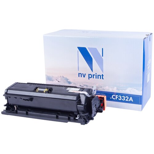 Картридж NV Print CF332A для HP, 15000 стр, желтый