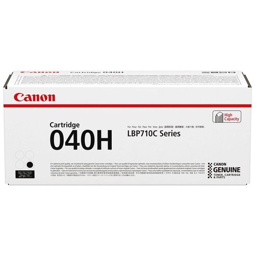 Картридж Canon 040HBK (0461C001), 12500 стр, черный