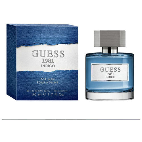 GUESS туалетная вода 1981 Indigo for Men, 50 мл