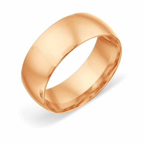 Кольцо обручальное Яхонт, золото, 585 проба, размер 18, золотистый
