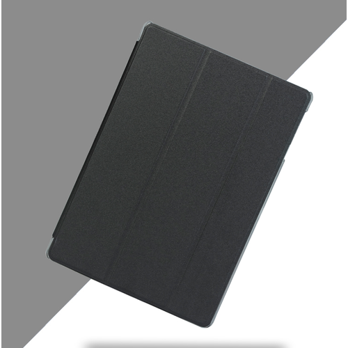 Чехол-обложка MyPads iL Sottile для Teclast A10S 32Gb ультратонкий, трансформируется в подставку, автоблокировка экрана пластиковый черный